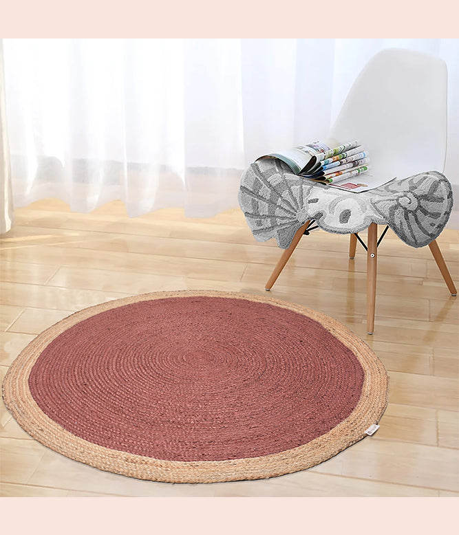 Bestrew Jute Rug (Rust) | TGW